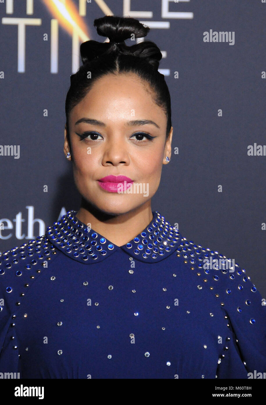 Los Angeles, USA. 26th Feb, 2018. Actress Tessa Thompson attends the ...