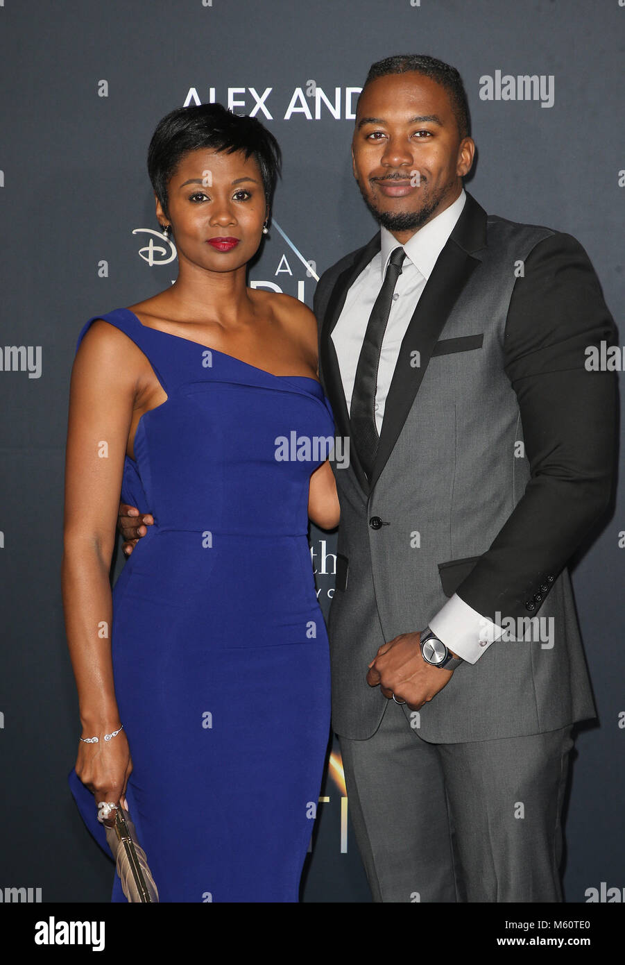 LOS ANGELES, CA - FEBRUARY 26: Emayatzy Corinealdi, Guest, at A Wrinkle ...