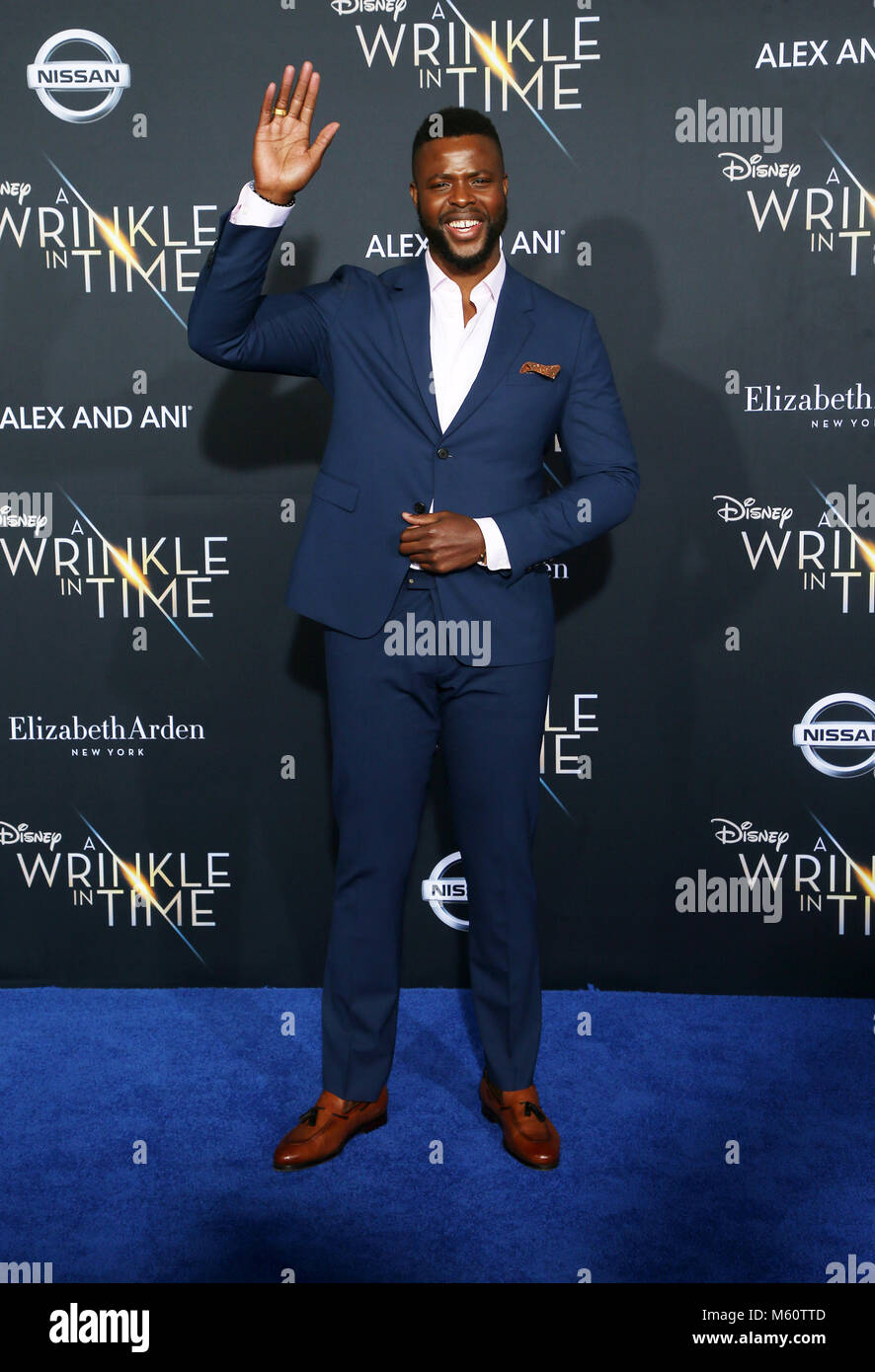 LOS ANGELES, CA - FEBRUARY 26: Winston Duke, at A Wrinkle In Time ...