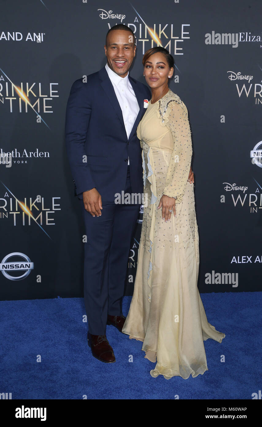 Meagan Good Blue Dress