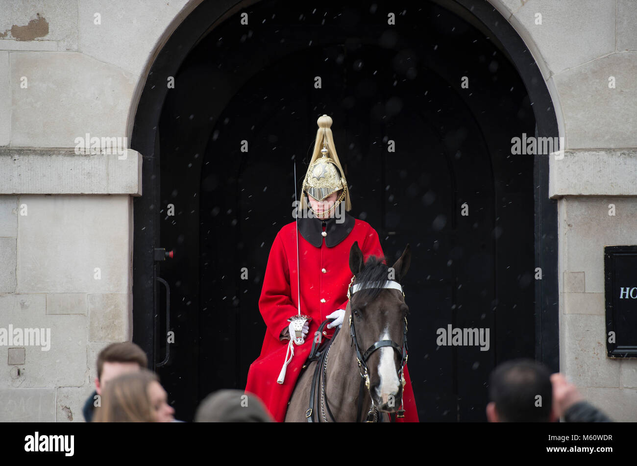 Mounted life guards on sentry duty hi-res stock photography and images ...