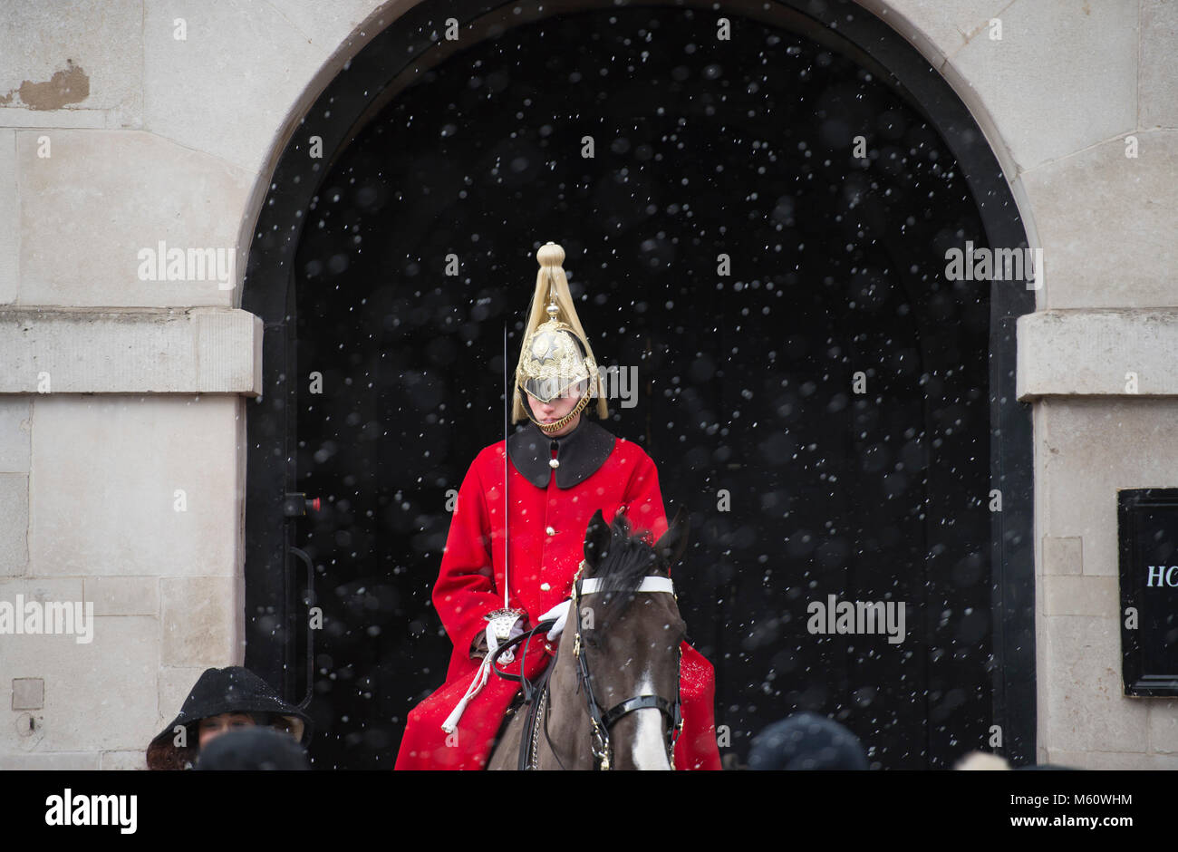 Mounted life guards on sentry duty hi-res stock photography and images ...