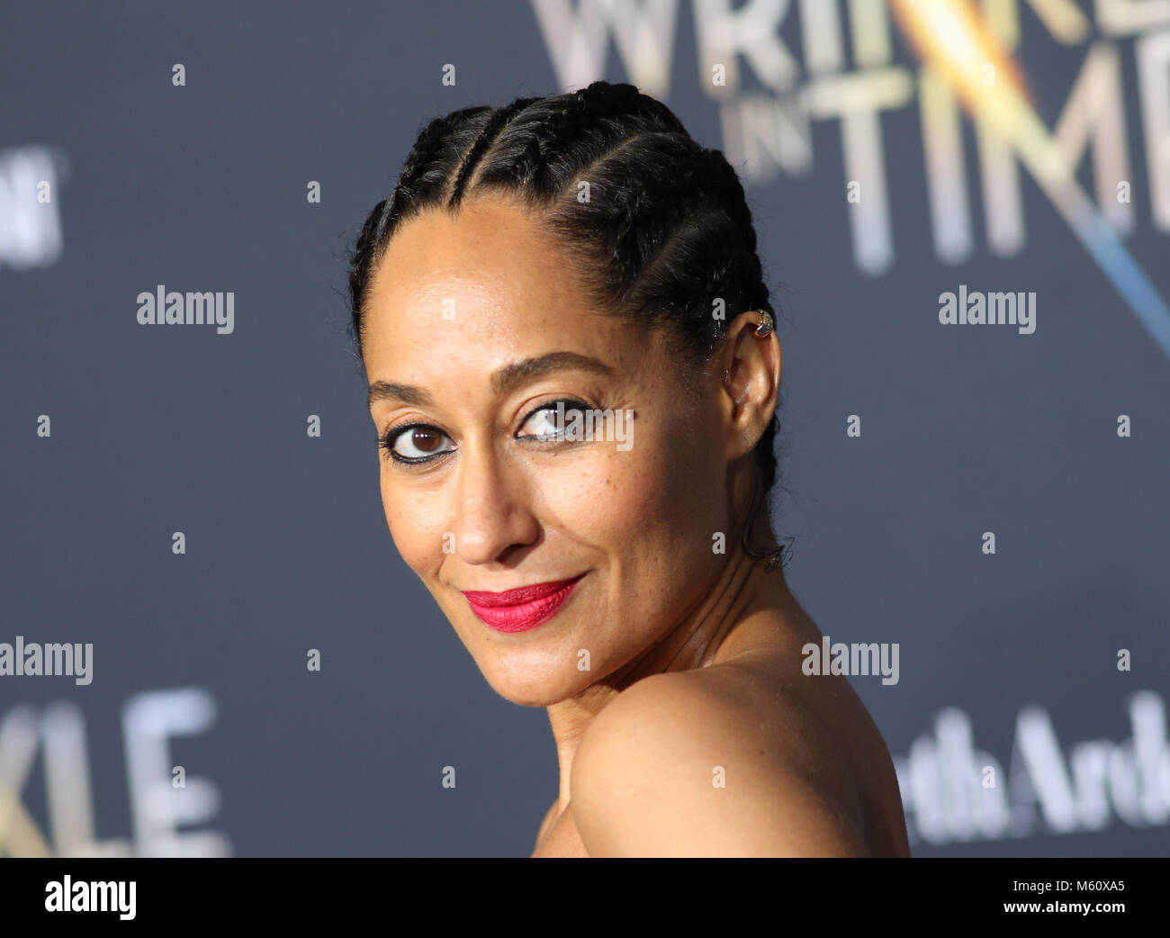 LOS ANGELES, CA - FEBRUARY 26: Tracee Ellis Ross, at A Wrinkle In Time ...