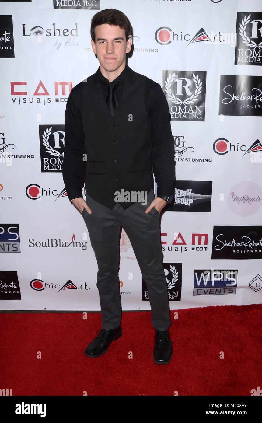 HOLLYWOOD, CA - Derek Brandon at the 4th Annual Roman Media Pre-Oscars ...