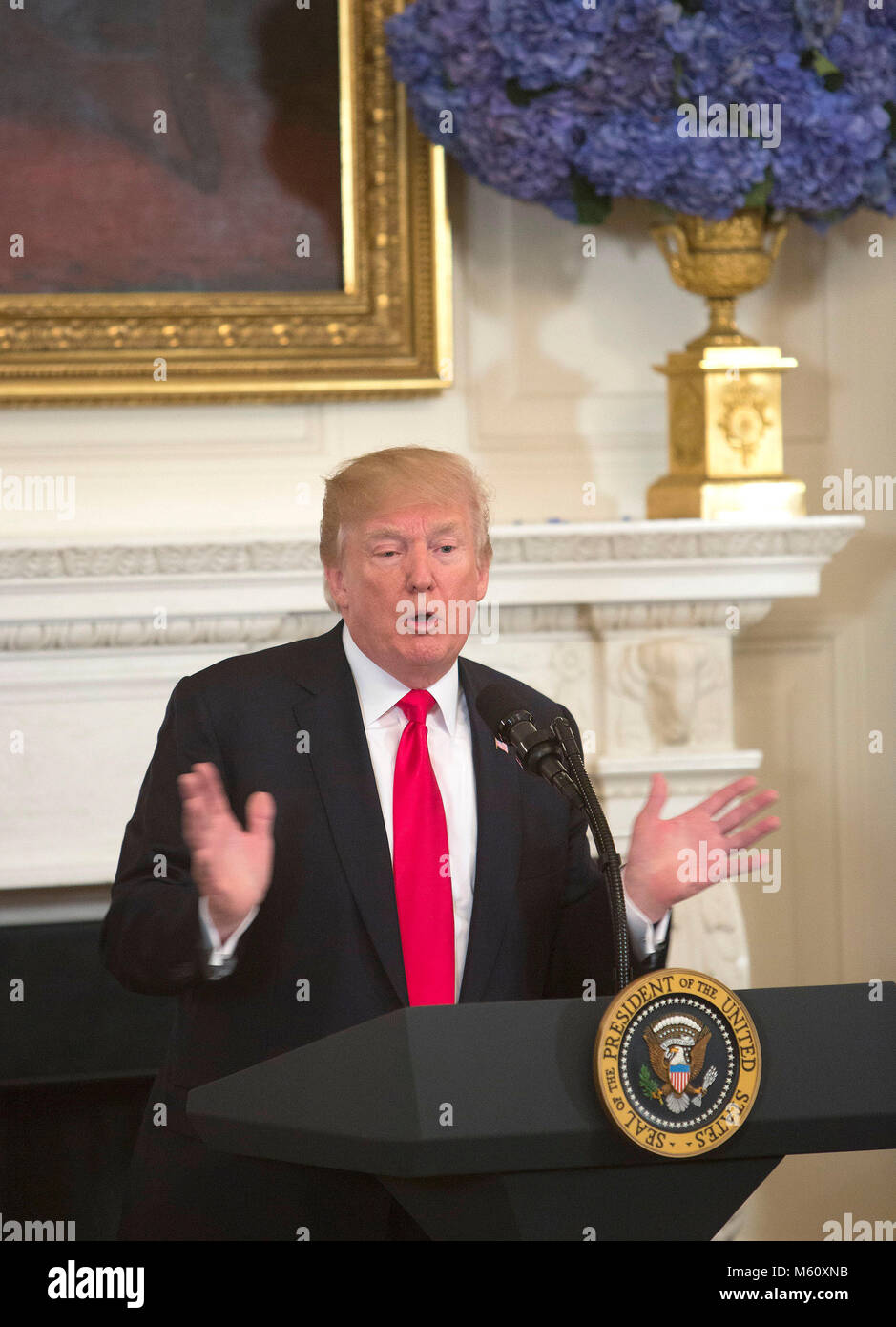 United States President Donald J. Trump hosts the 2018 White House ...