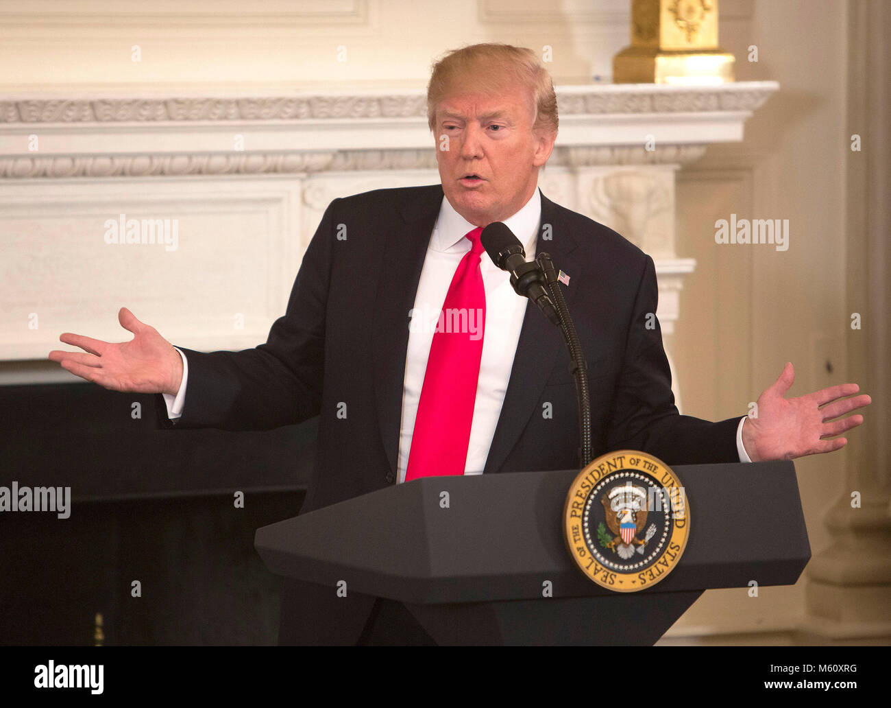 United States President Donald J. Trump hosts the 2018 White House ...