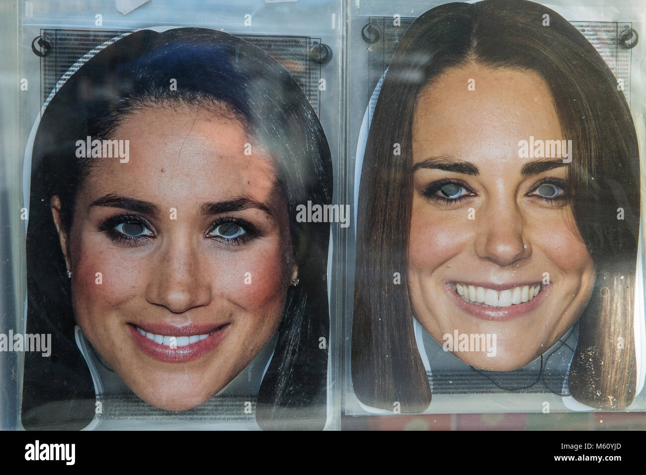 Meghan markle prince harry masks hi-res stock photography and images ...