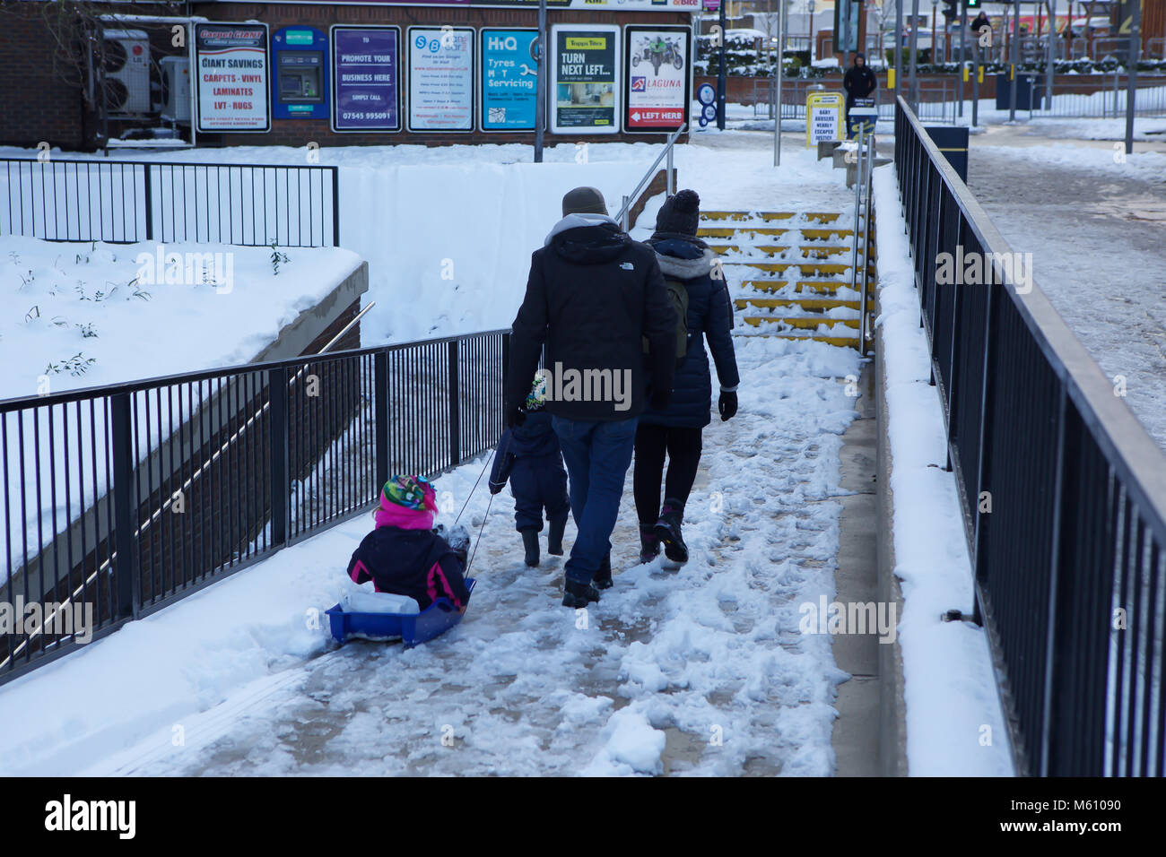 Snow in maidstone hi-res stock photography and images - Alamy