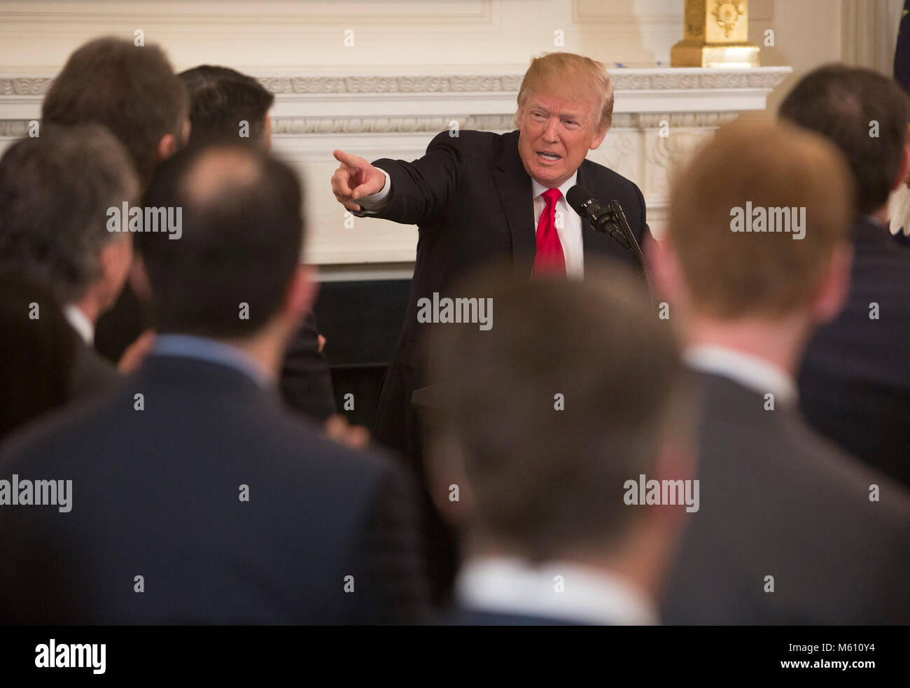 United States President Donald J. Trump hosts the 2018 White House ...