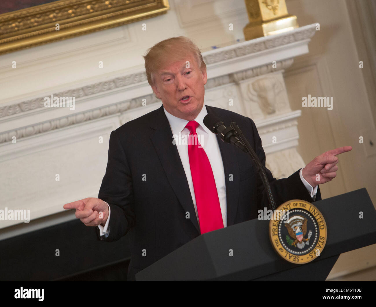 United States President Donald J. Trump hosts the 2018 White House ...