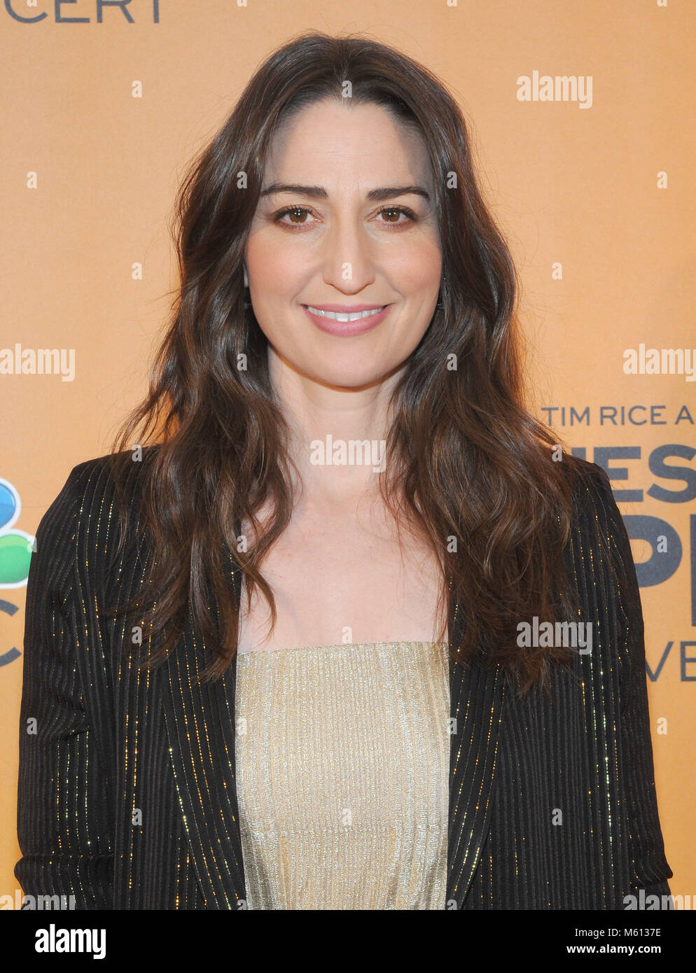 New York, NY, USA. 27th Feb, 2018. Sara Bareilles attends NBC's 'Jesus ...