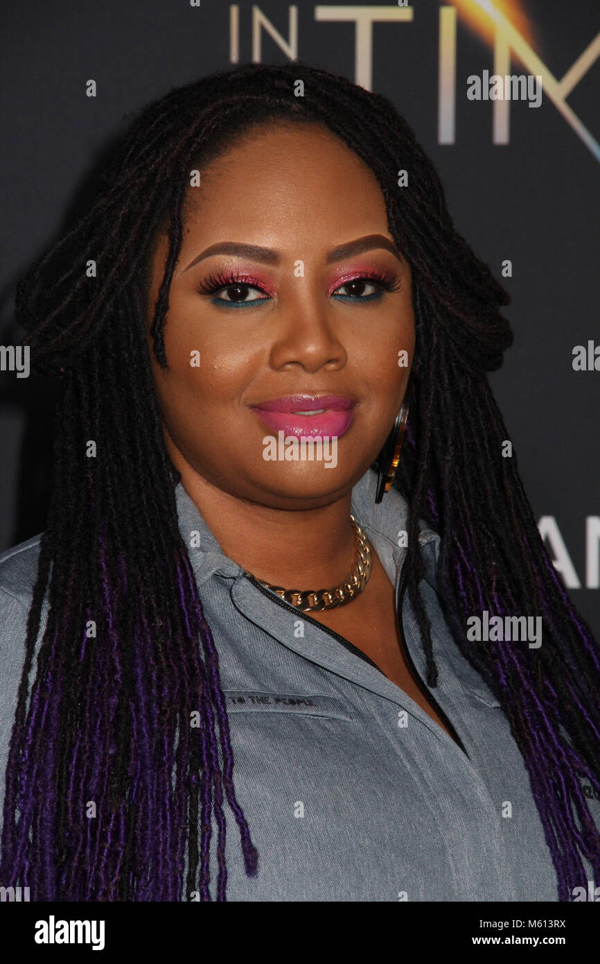 Lalah Hathaway 02/26/2018 The World Premiere of "A Wrinkle in Time ...