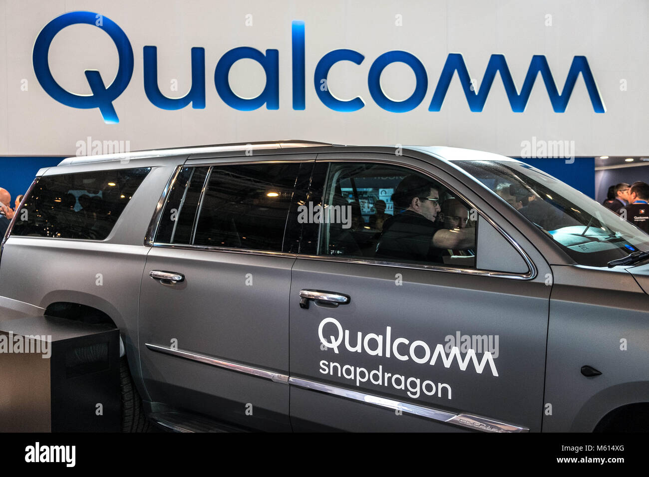 Qualcom logo hi-res stock photography and images - Alamy