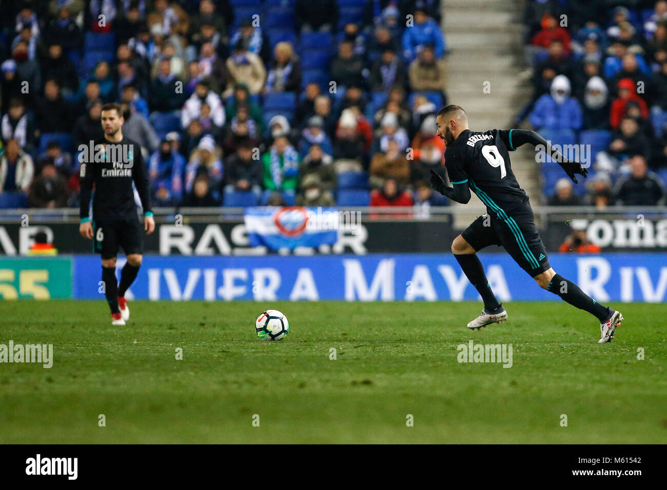 Real madrid forward karim benzema 9 hi-res stock photography and images ...