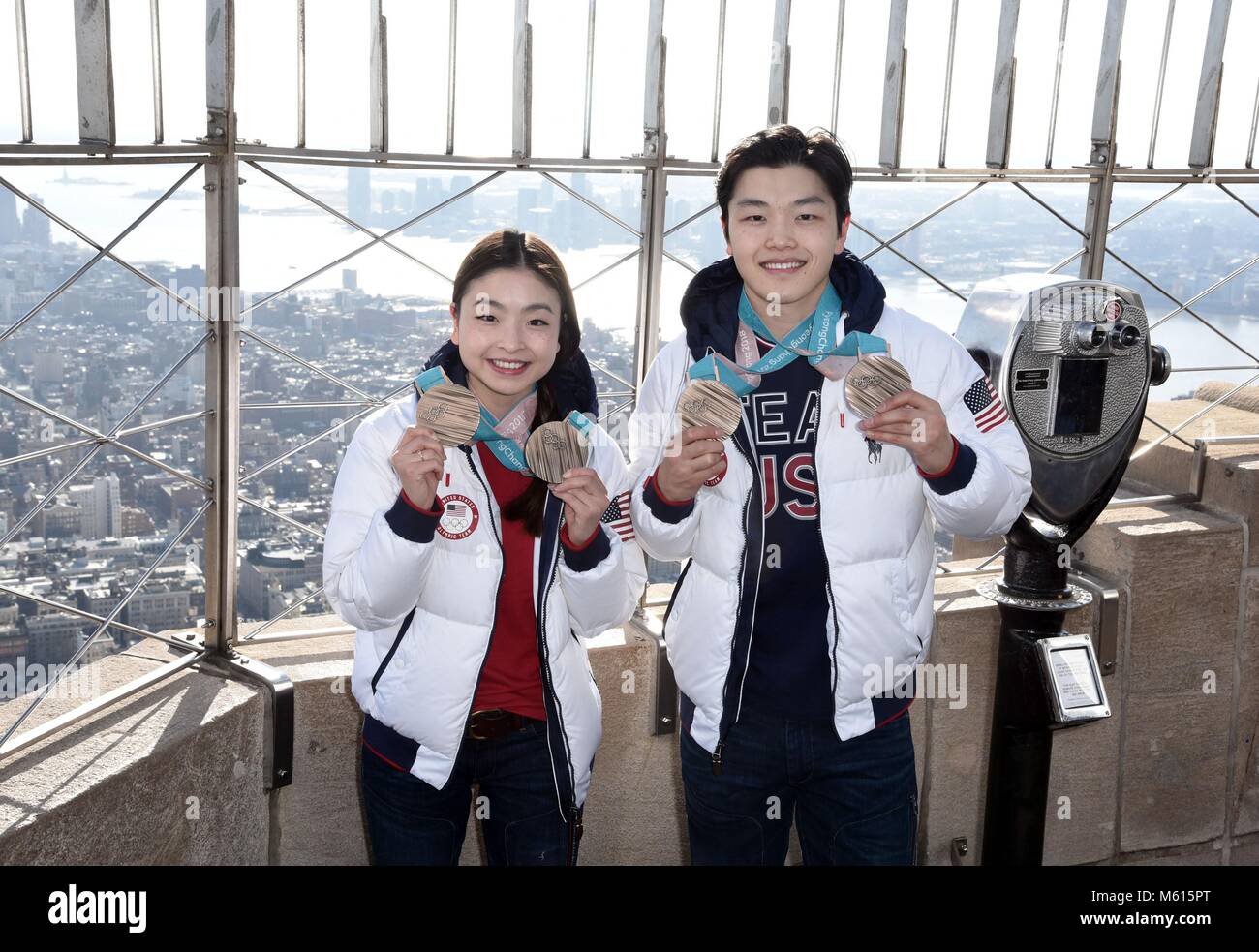 New York, NY, USA. 27th Feb, 2018. Maia Shibutani, Alex Shibutani at a ...