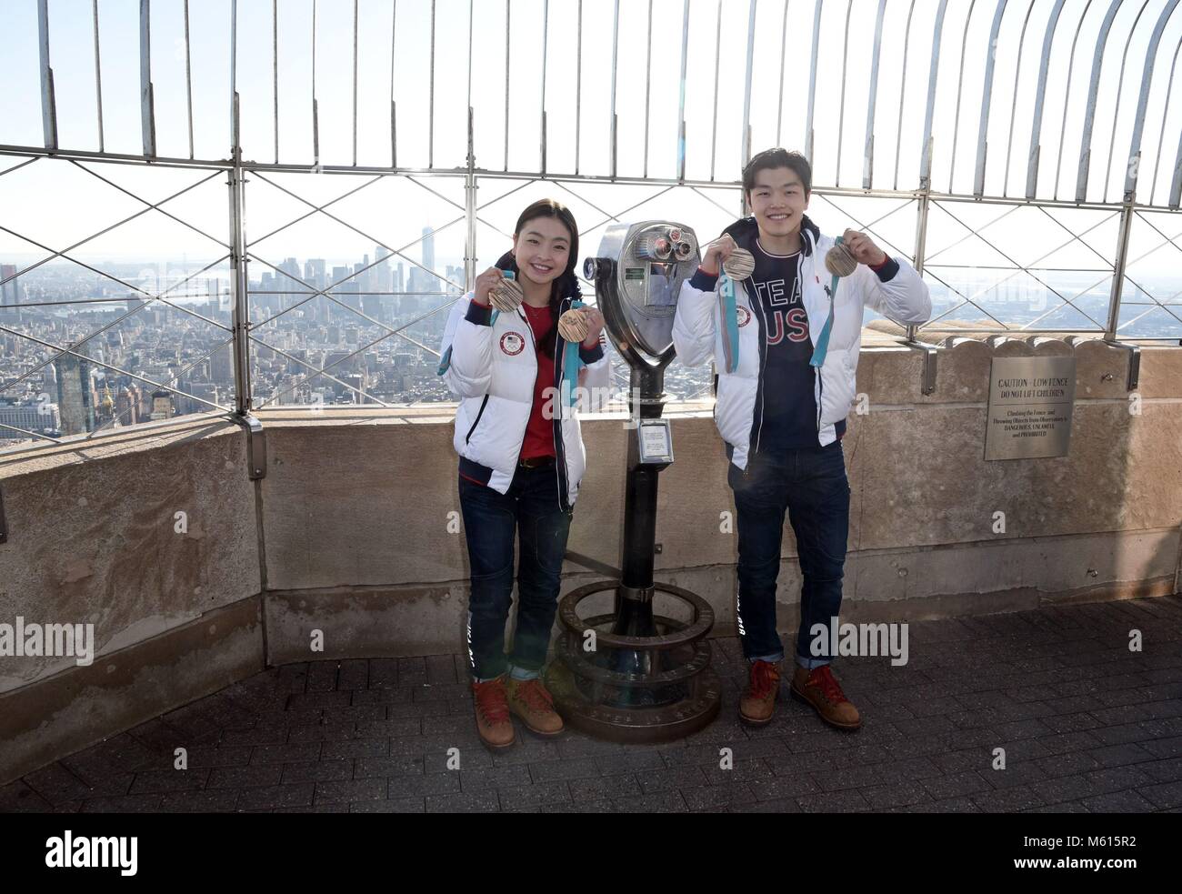 New York, NY, USA. 27th Feb, 2018. Maia Shibutani, Alex Shibutani at a ...