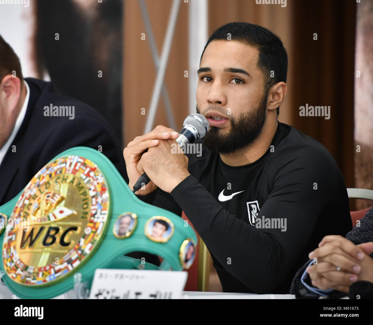 Tokyo, Japan. 27th Feb, 2018. Luis Nery Boxing : Luis Nery of Mexico ...