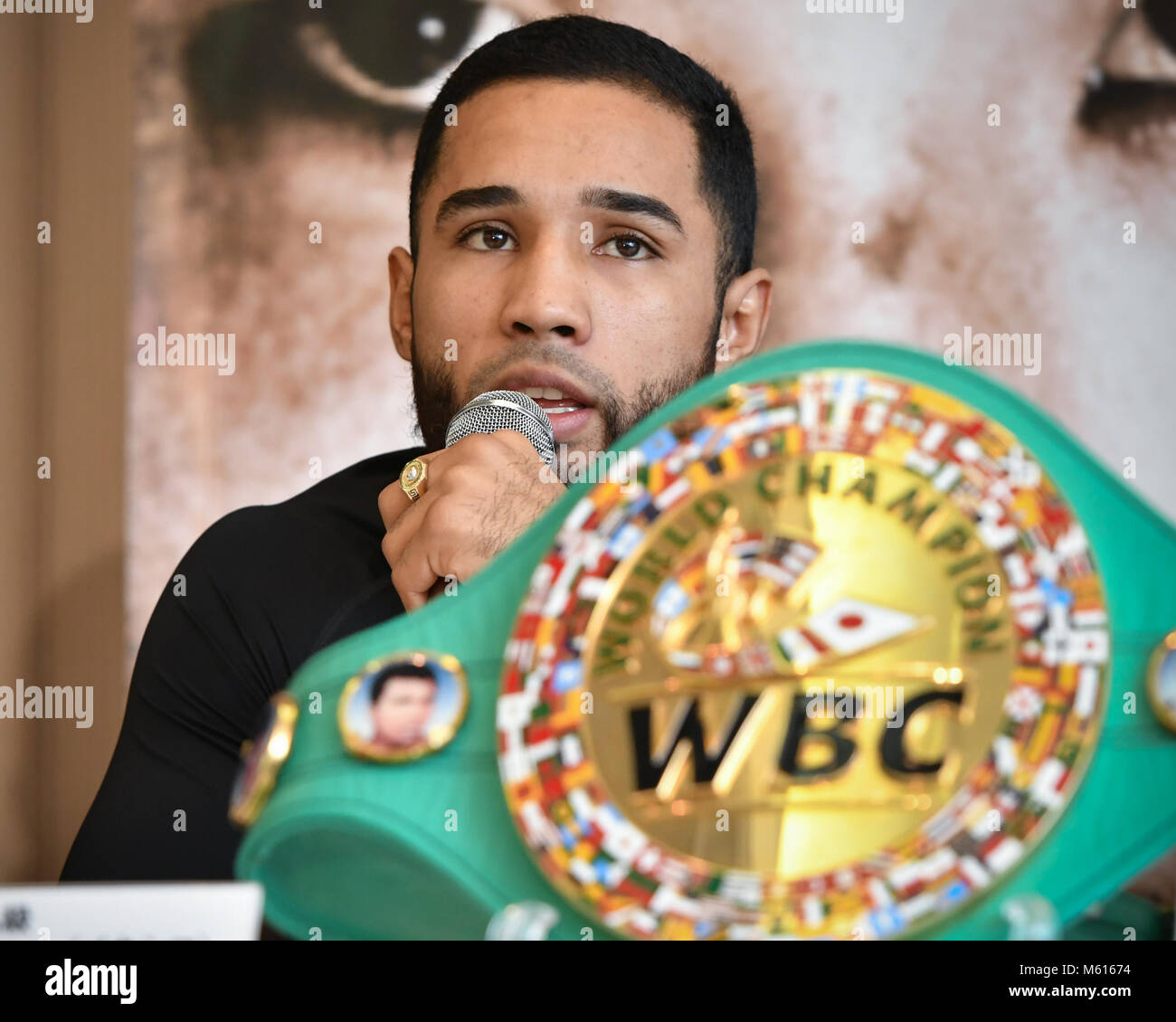 Tokyo, Japan. 27th Feb, 2018. Luis Nery Boxing : Luis Nery of Mexico ...
