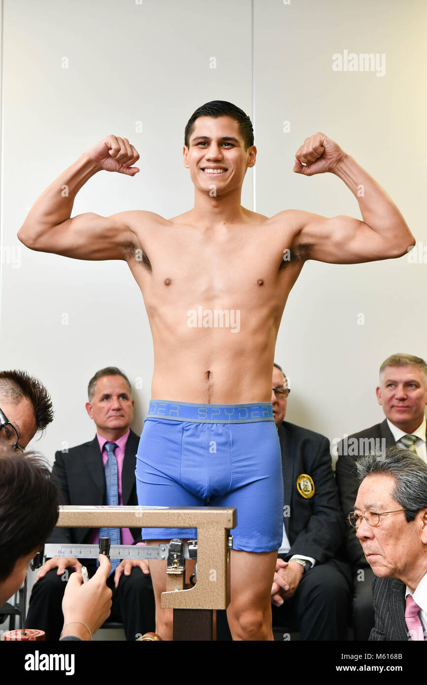 Tokyo, Japan. 27th Feb, 2018. Daniel Roman Boxing : Daniel Roman of the ...