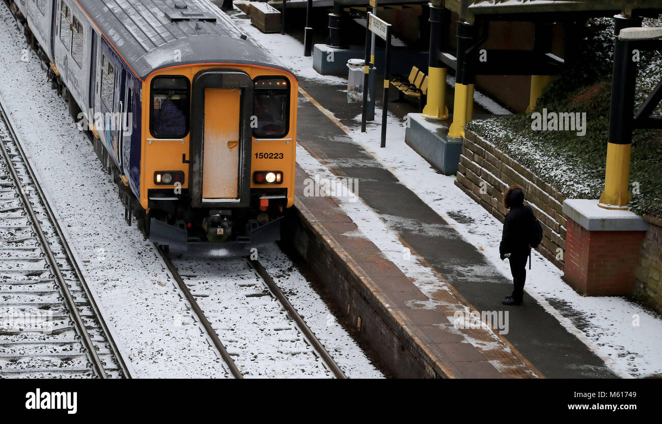 Following heavy overnight snowfall which has caused disruption across ...