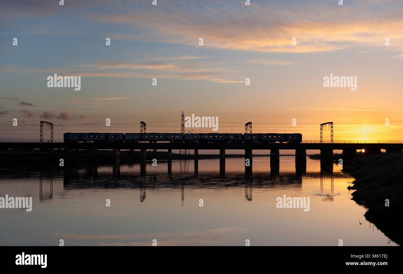 A First Transpennine express class 350 train at Mossband (north of ...
