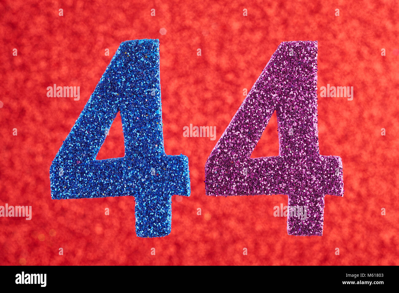 Happy birthday forty four 44 hi-res stock photography and images - Alamy