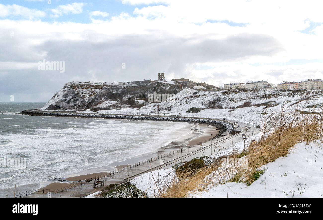 Scarborough's North Bay blanketed in snow, as heavy snowfall has forced ...
