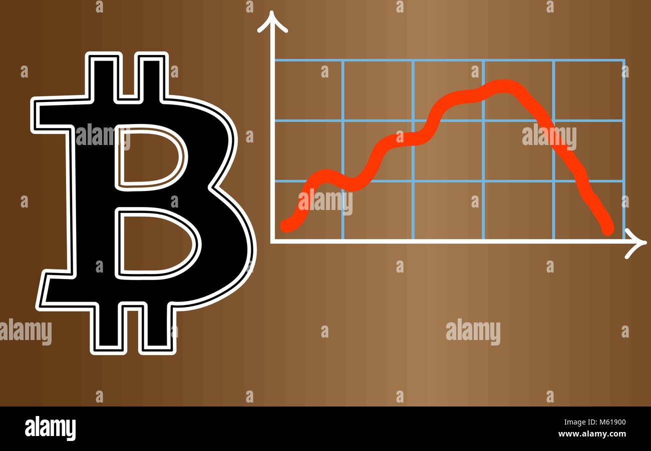 BITKOIN SYMBOL ON ABSTRACT WITH RED KATHER AND BACKGROUND BACKGROUND ...