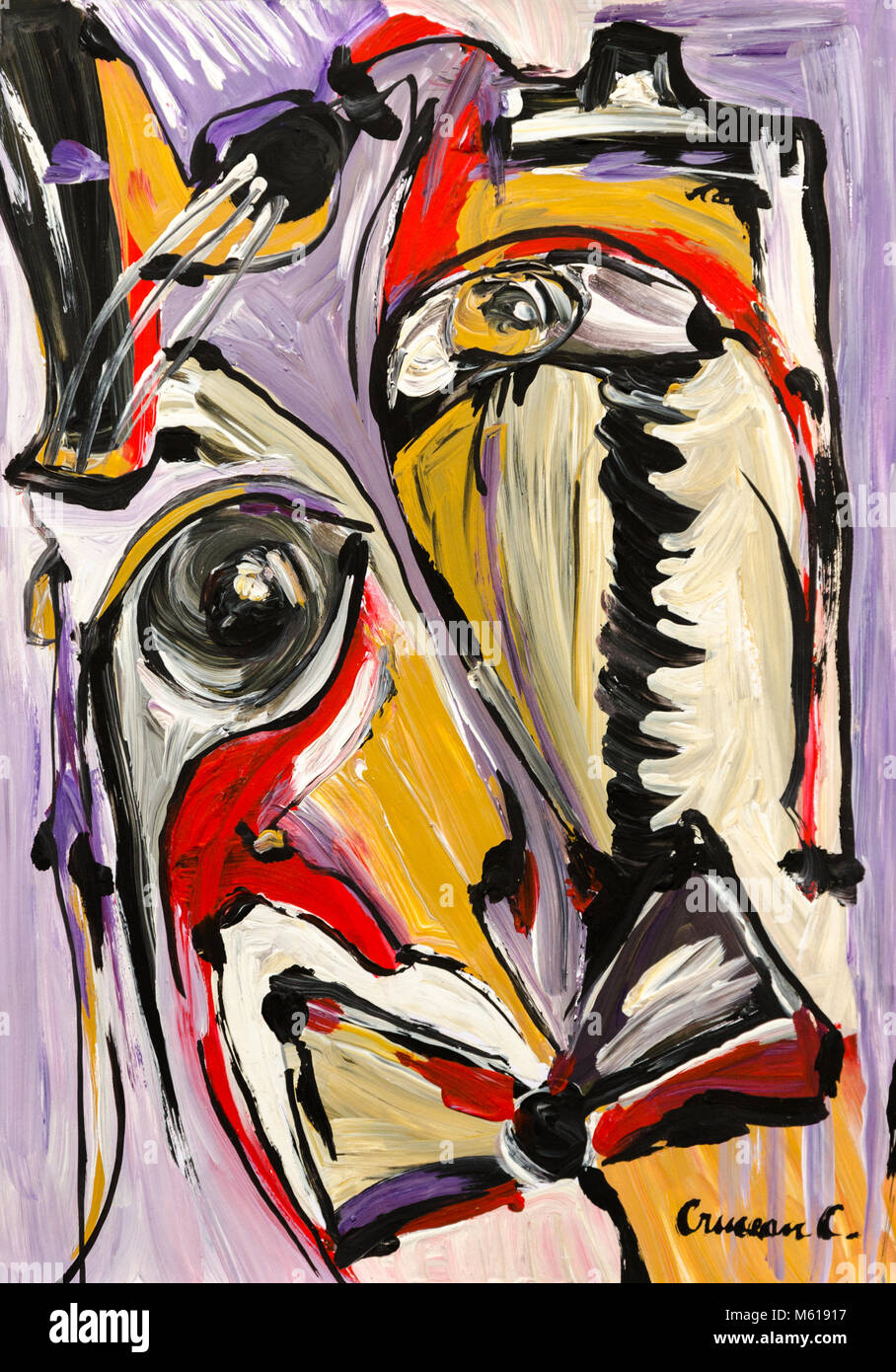 Beautiful abstract painting Stock Photo - Alamy