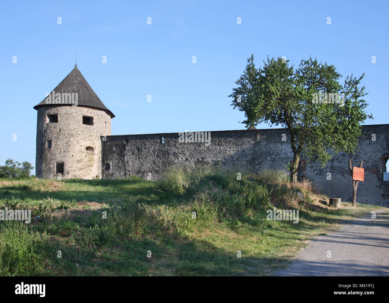 Fortified medieval monastery hi-res stock photography and images - Alamy