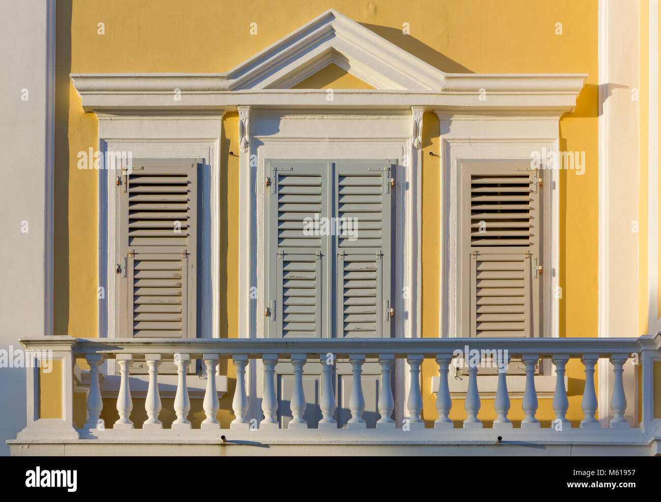 Neoclassic window close up hi-res stock photography and images - Alamy