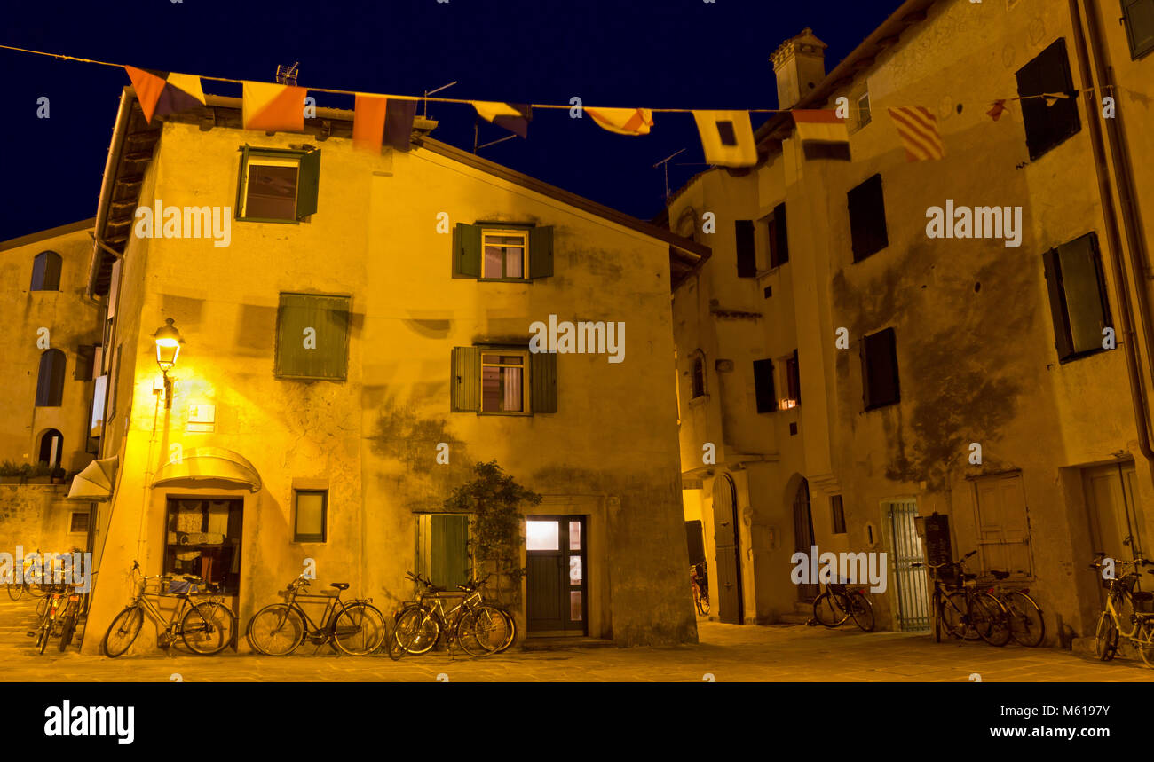 View of the historic district of Grado, Italy Stock Photo - Alamy