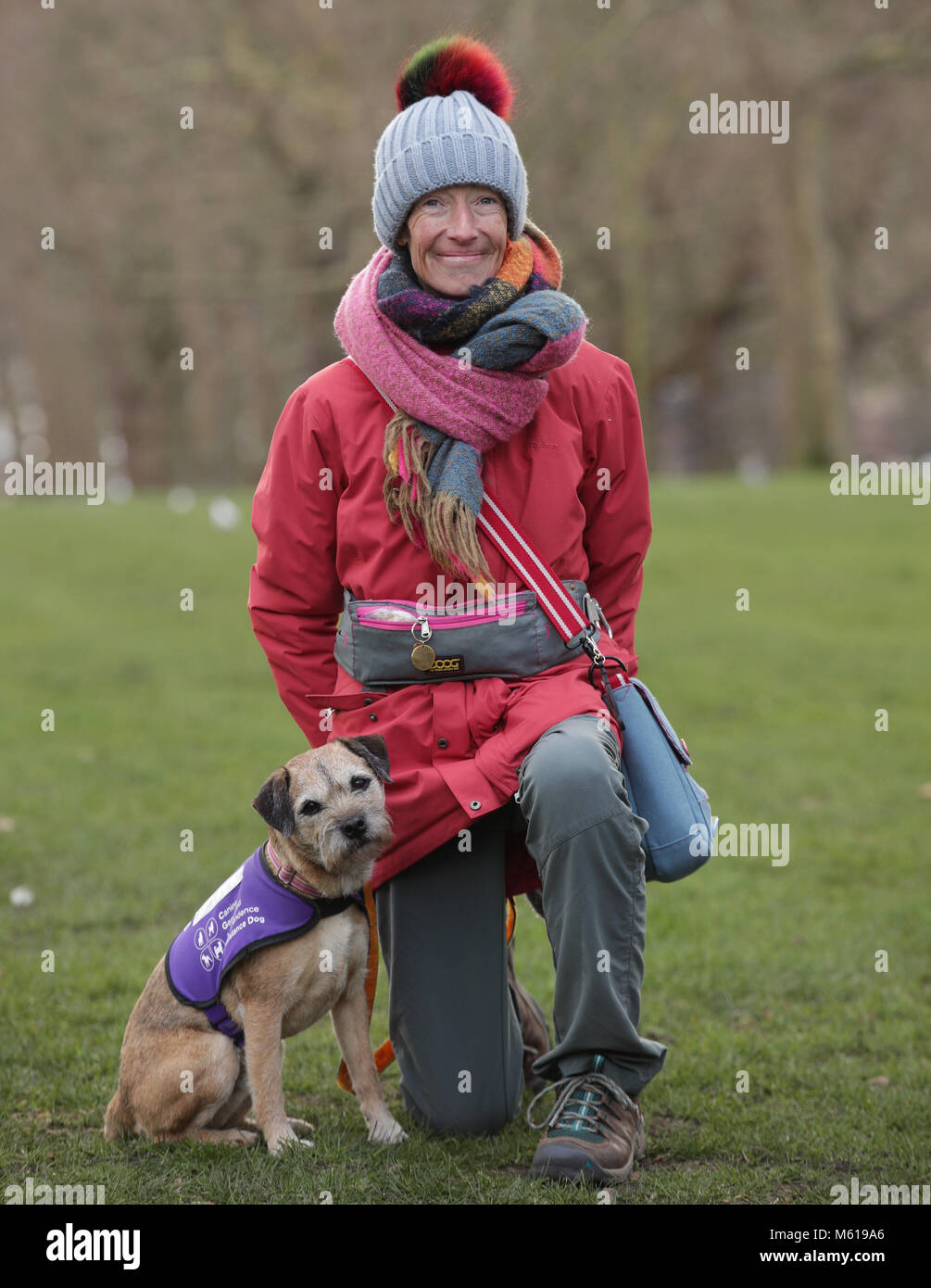 Vanessa Holbrow, aged 47 from Burnham on Sea in Somerset with her ...