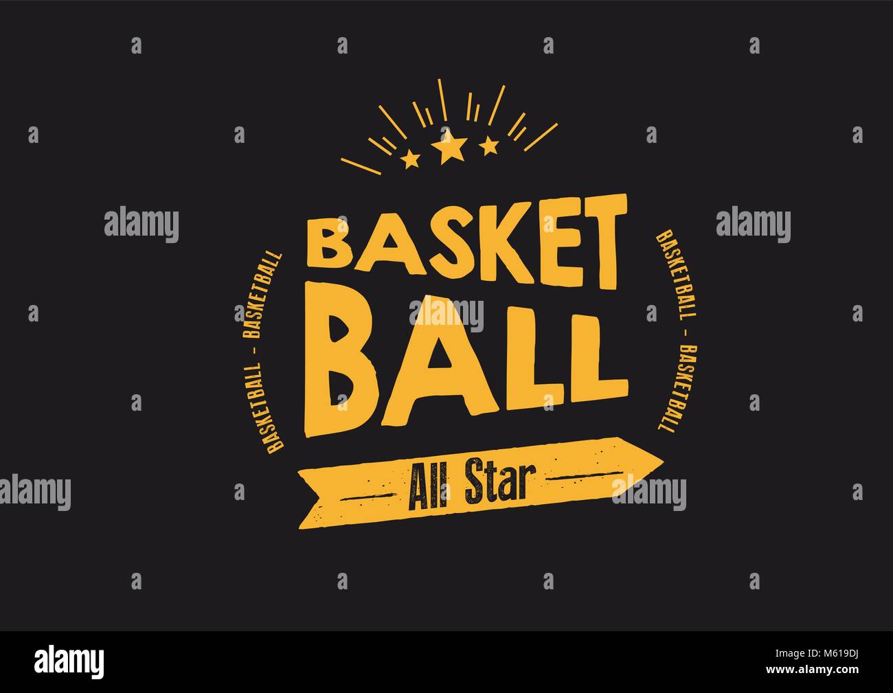 Basketball fan Stock Vector Images - Alamy