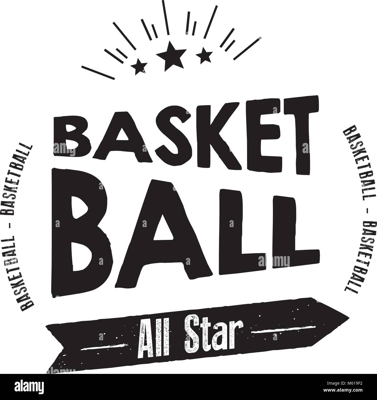 Basketball fan Stock Vector Images - Alamy