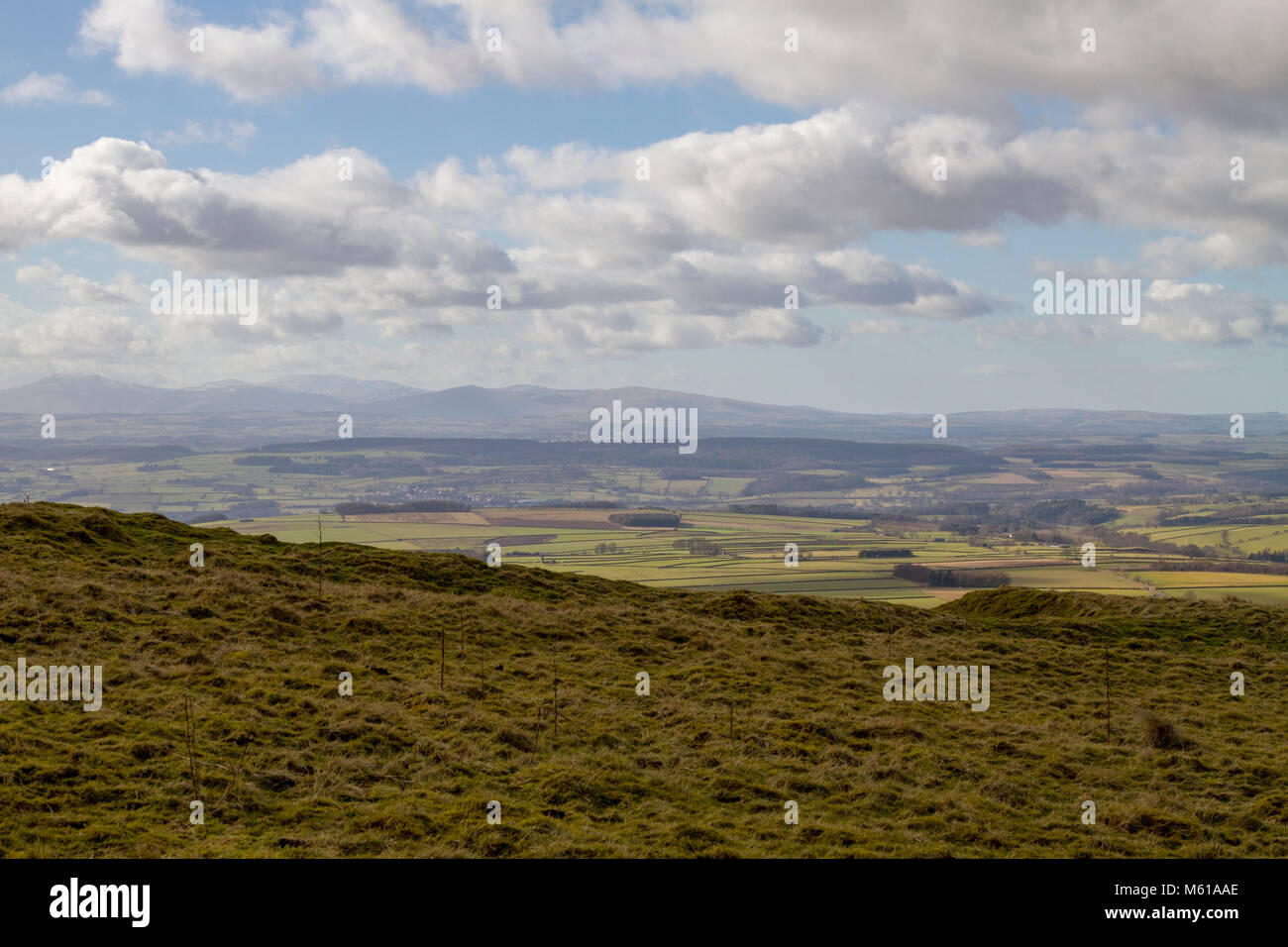 View west from the A686 in the North Pennines Stock Photo - Alamy