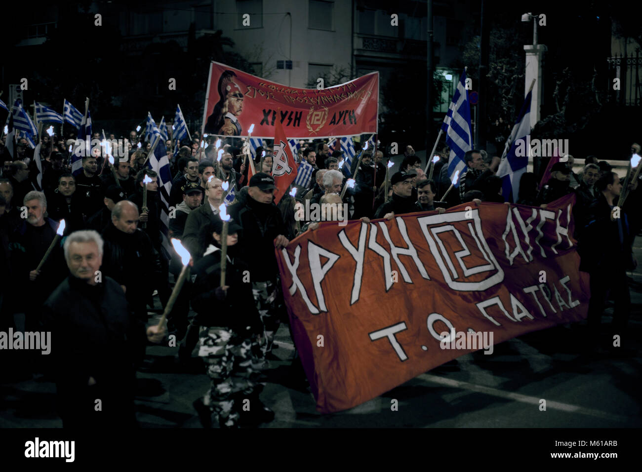 Greece : Golden Dawn - 02/02/2013 - Greece / Athens - Far right extreme ...