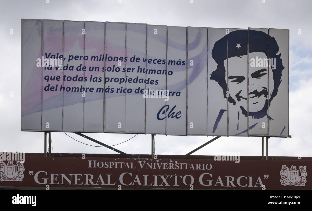 Che Guevara is highly revered in Cuba. A quotation from the ...