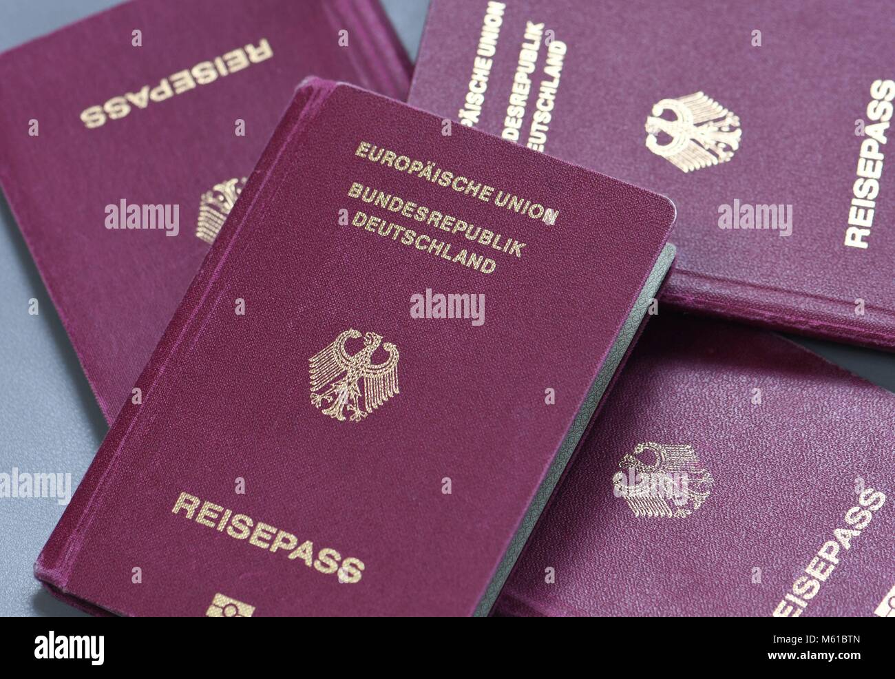 German Passports. January 2018. | usage worldwide Stock Photo - Alamy