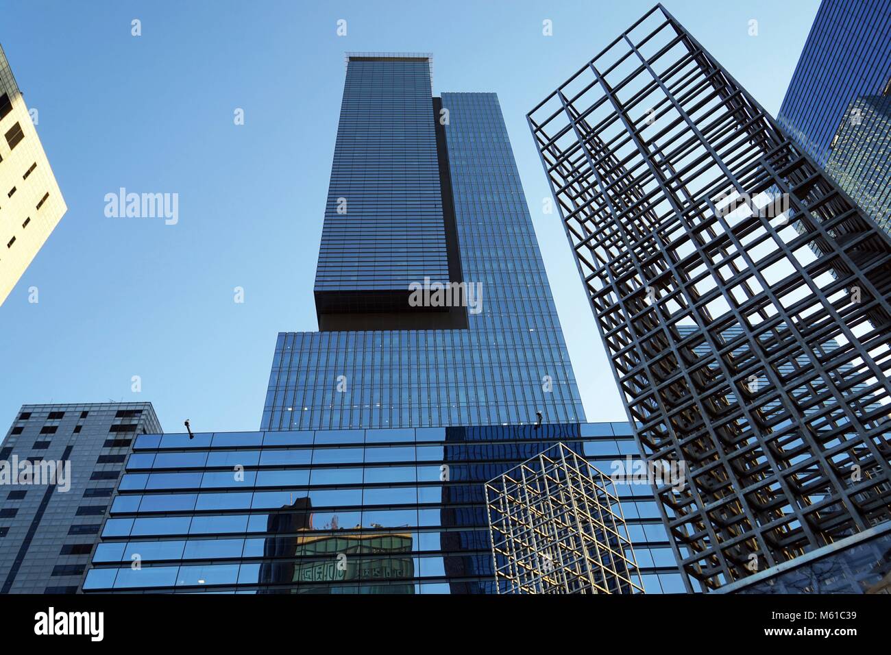 South Korea: Samsung Headquarters in Seoul's district Gangnam. Photo ...