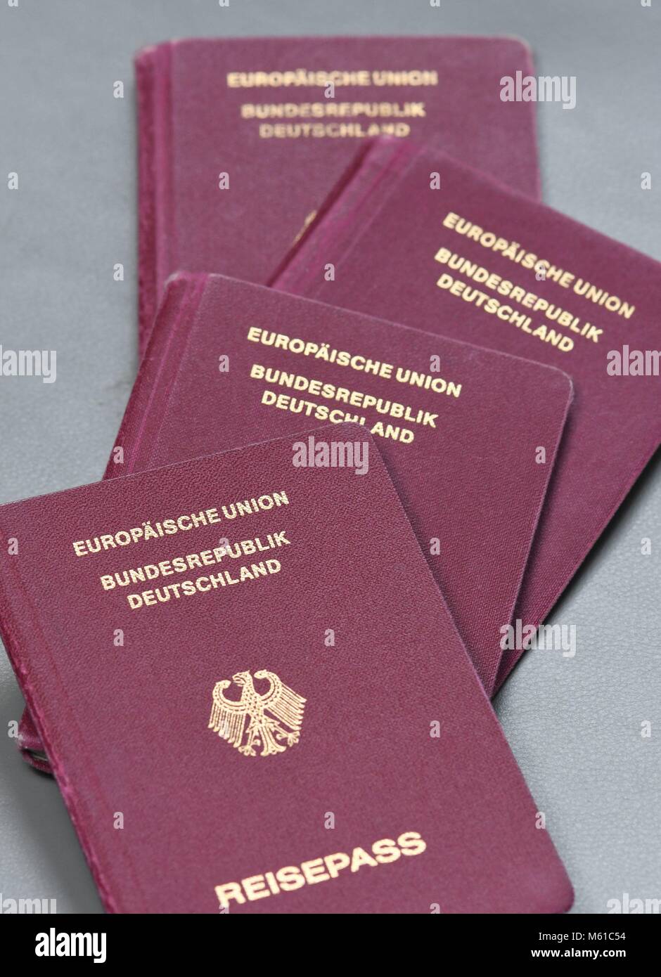 German passports, Freiburg, Jan. 2, 2018 | usage worldwide Stock Photo ...
