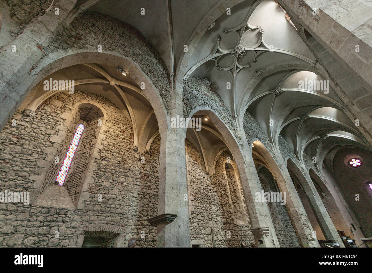 church of Santa Maria Maddalena Pérouges, France Stock Photo - Alamy