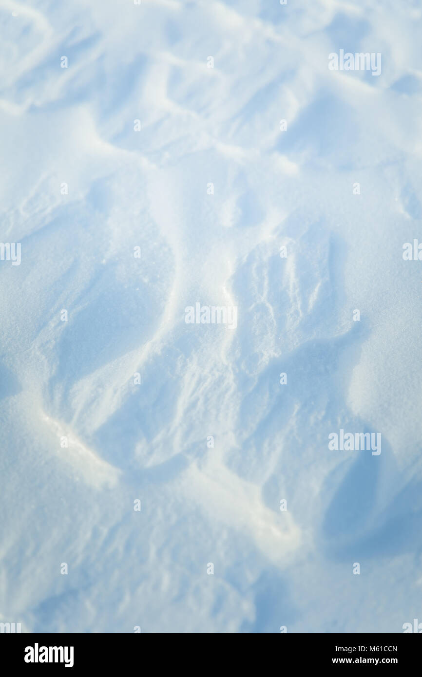 Beautiful fresh snow pattern in minimalistic style. Winter background ...