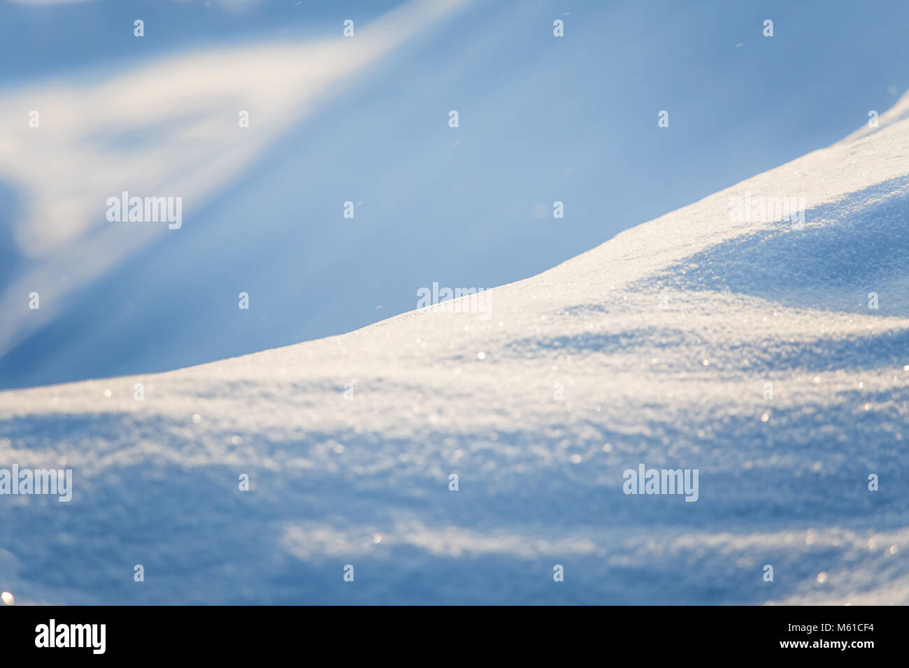 Beautiful fresh snow pattern in minimalistic style. Winter background ...