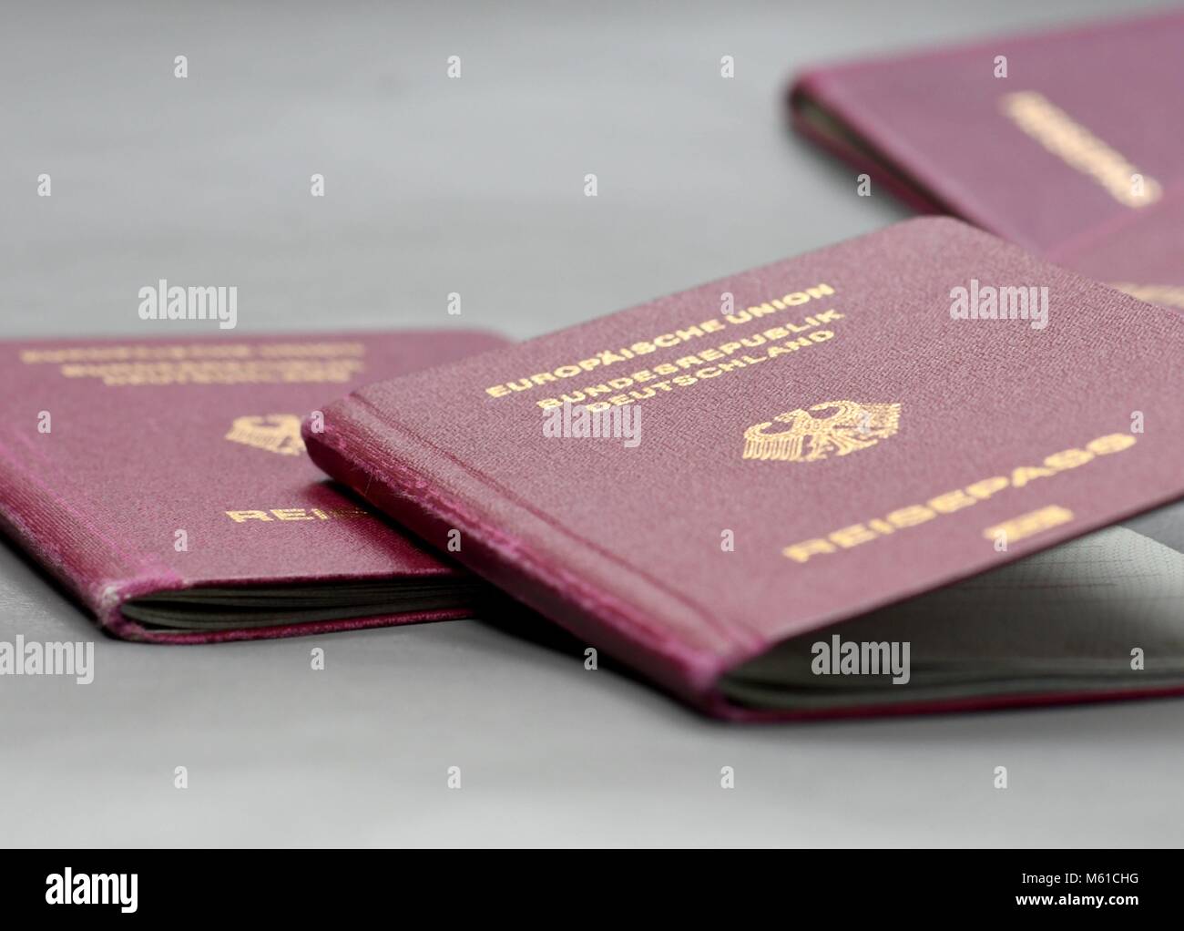 German passports, Freiburg, Jan. 2, 2018 | usage worldwide Stock Photo ...