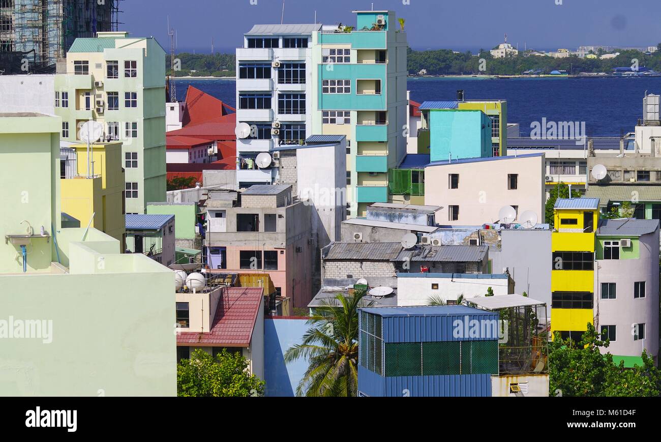 Colorful buildings are just as much a part of life as are narrow ...