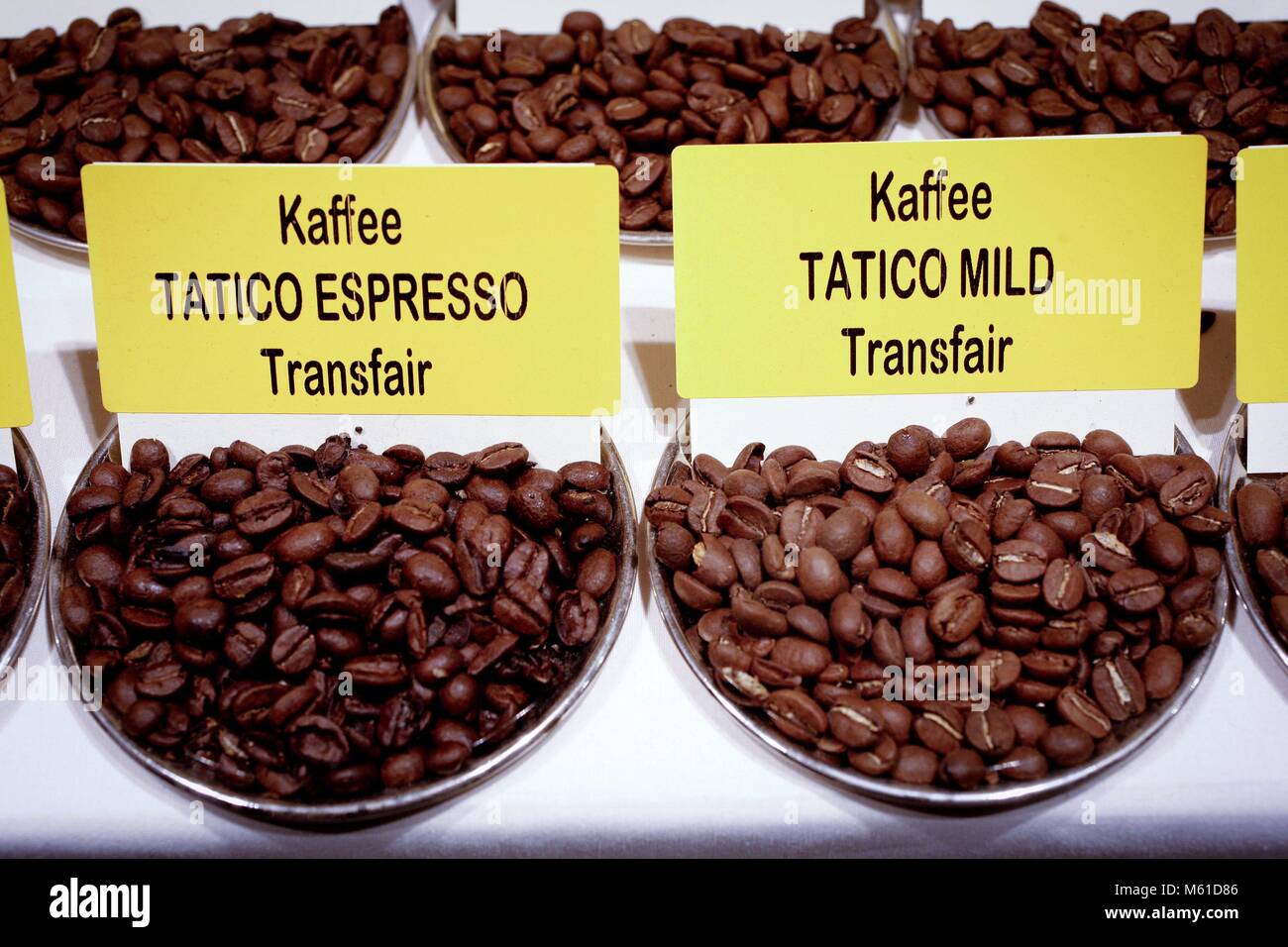 TATICO Espresso and TATICO Mild TransFair coffee, in October 2006 ...