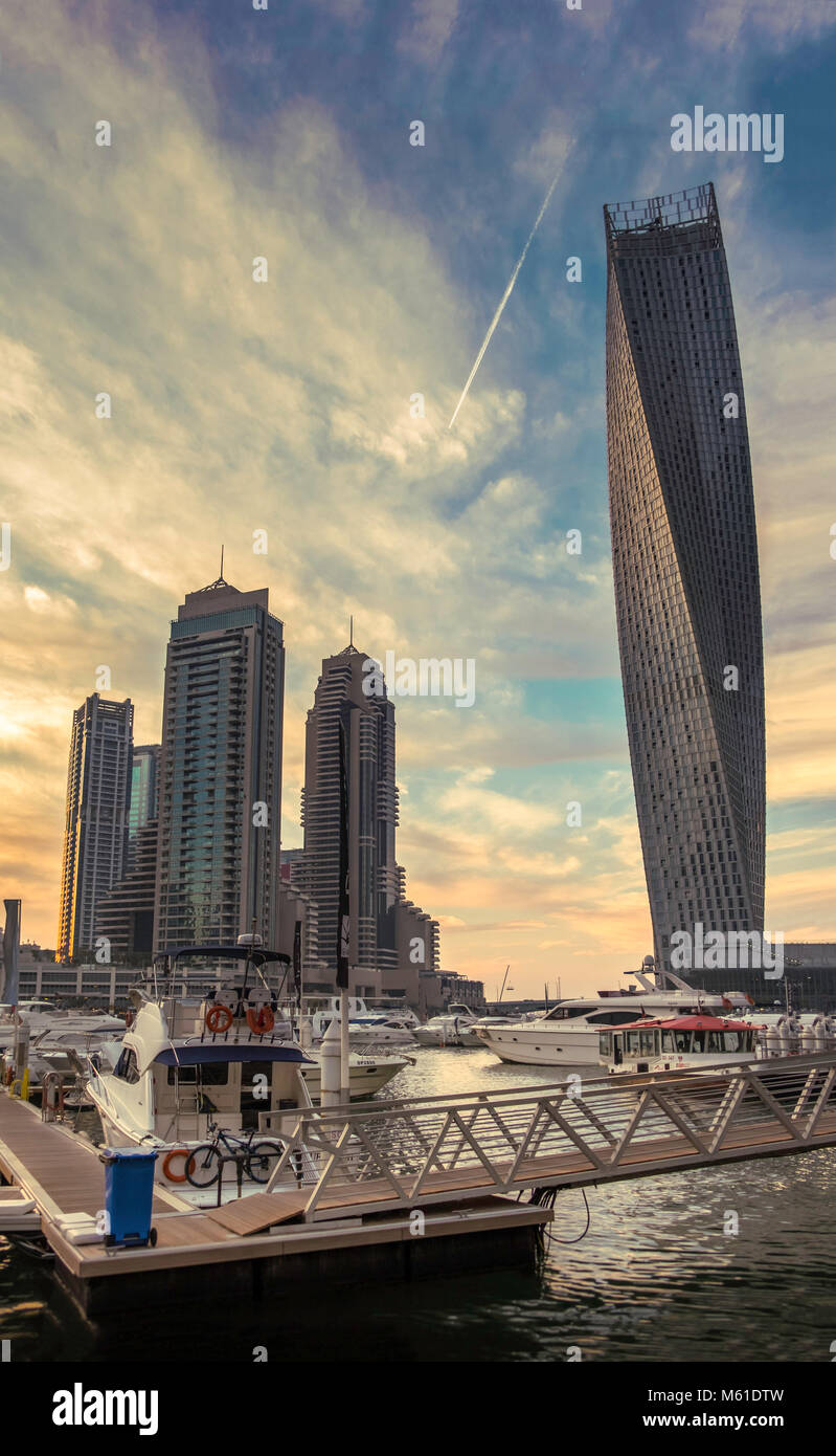Twisted tower dubai hi-res stock photography and images - Alamy