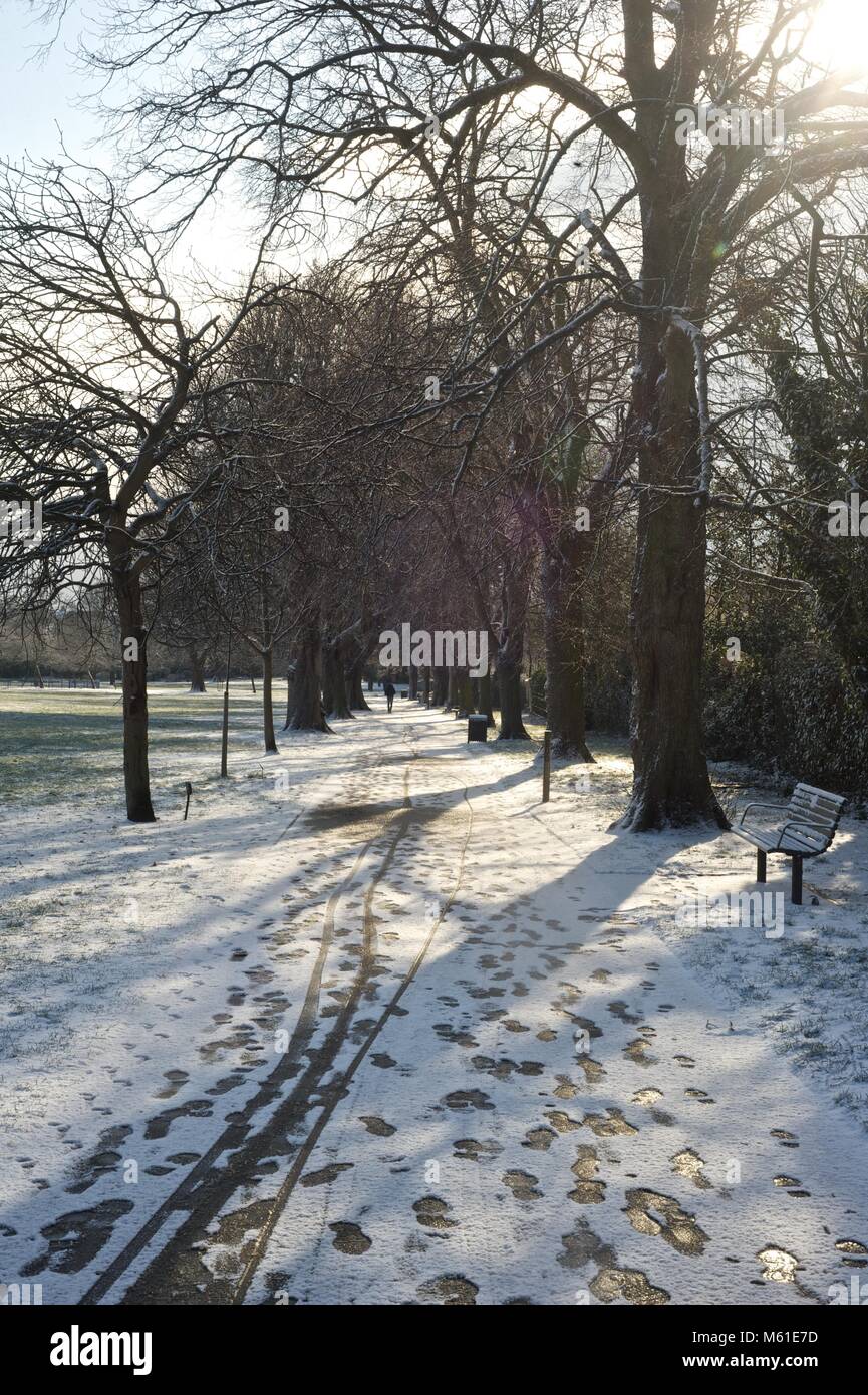 Ealing london snow hi-res stock photography and images - Alamy
