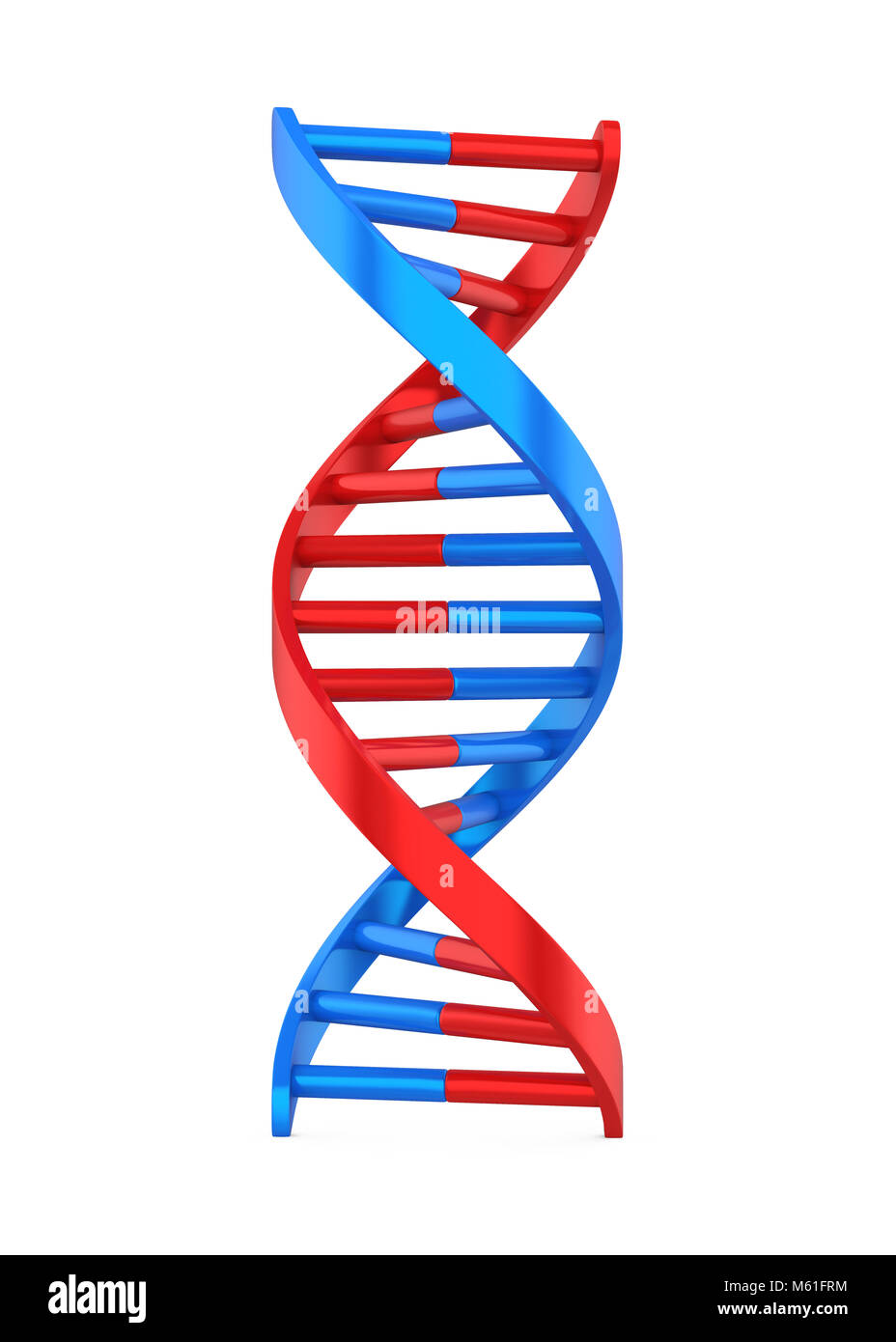 DNA Molecule Illustration Stock Photo - Alamy